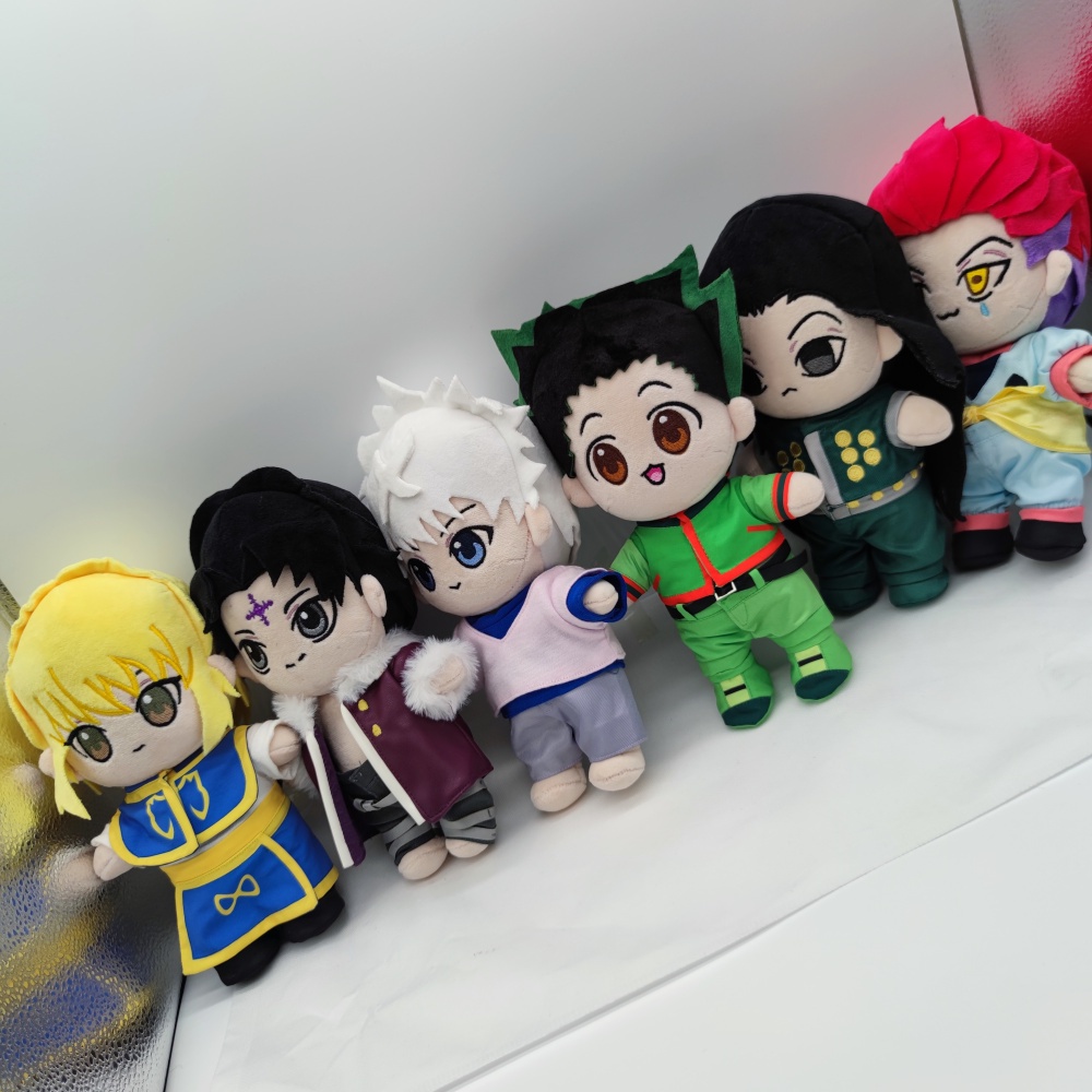 ♗Anime Hunter X Hunter Plush Doll Killua Zoldyck Gon Freecss Kurapika ...
