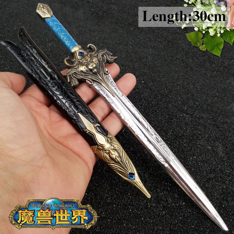 Hey Anime-World of Warcraft Stormwind Sword TO0031 | Shopee Philippines