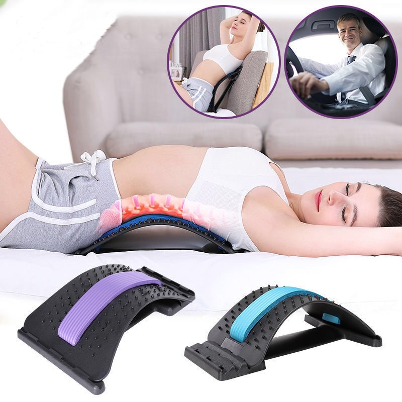 Magnetic Pressure Points Lumbar Traction Orthotic Magic Back Support ...