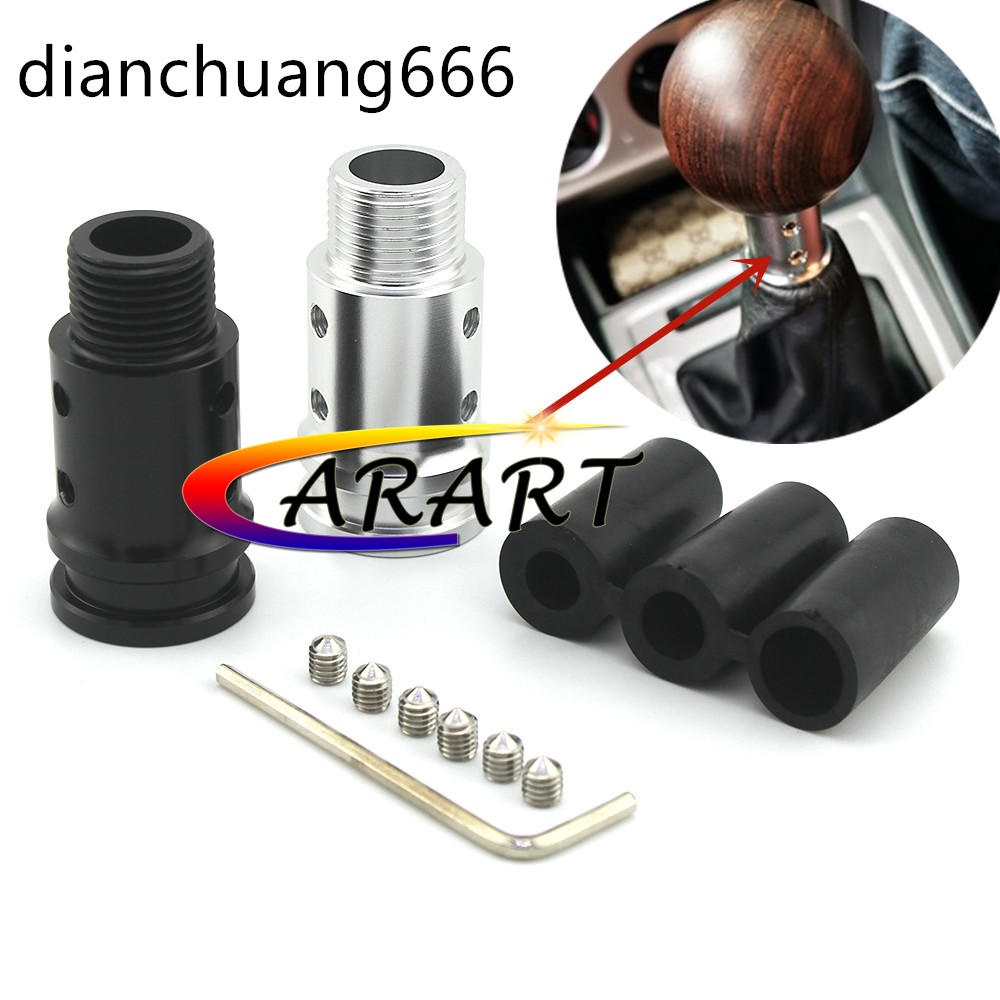 Universal Aluminum 18mm Car Manual Gear Shift Knob Adapter | Shopee ...