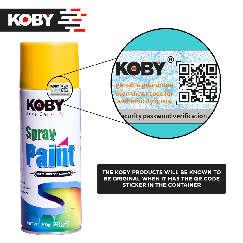 Knight Motorcycle Accessories Koby Spray Paint Multi Purpose ...