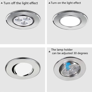 LED Dot Ceiling Light Recessed Spotlight 3W-7W Living Room Hotel ...