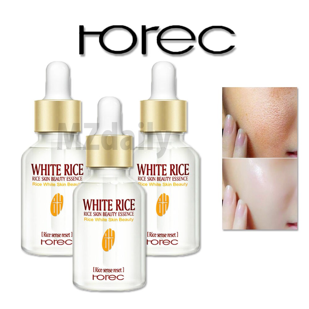 ( SET OF 3 ) ROREC white rice serum essence moisturizing anti wrinkle ...
