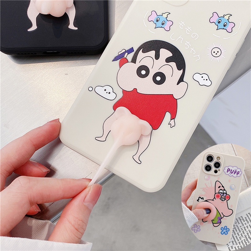 Funny Shin-Chan Squishy Case Soft VIVO Y19s Y17s Y27s Y36 Y28s Y100 5G ...