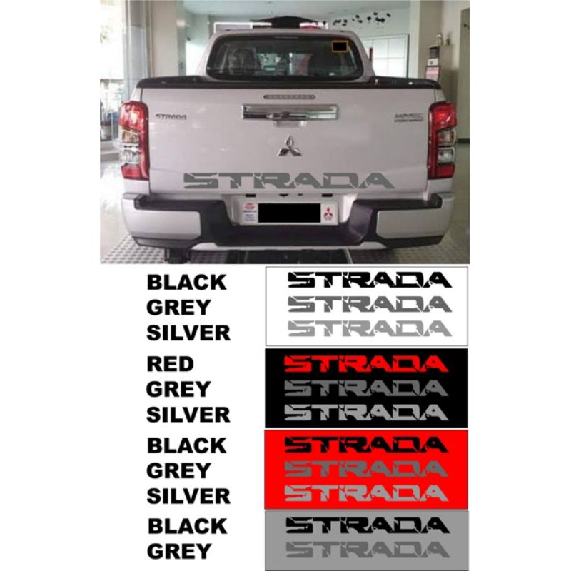 Mitsubishi Stada Car Sticker for Tailgate | Shopee Philippines