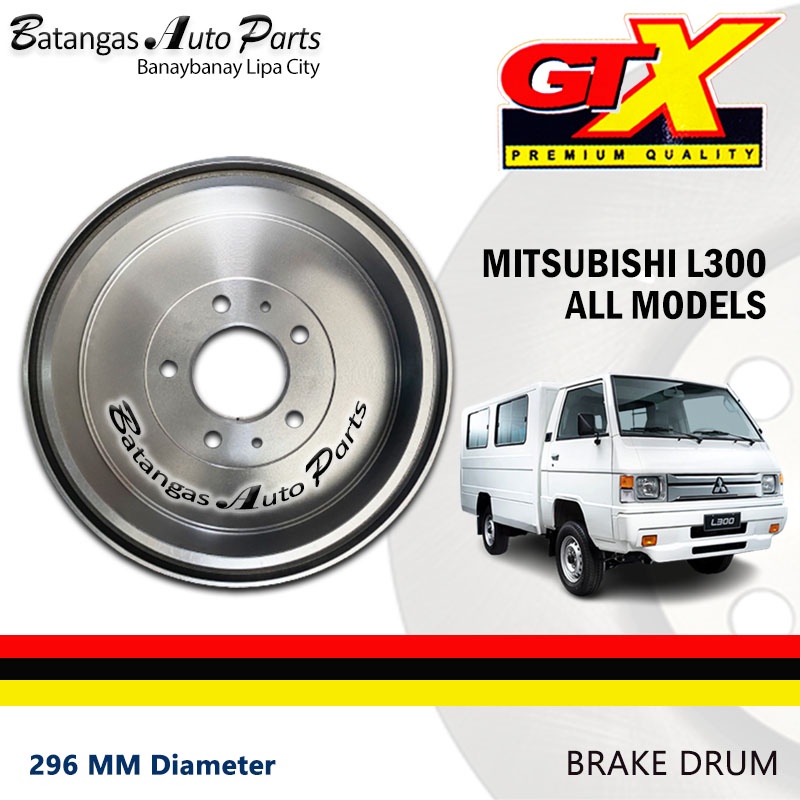 BRAKE DRUM MITSUBISHI L300 GTX | Shopee Philippines