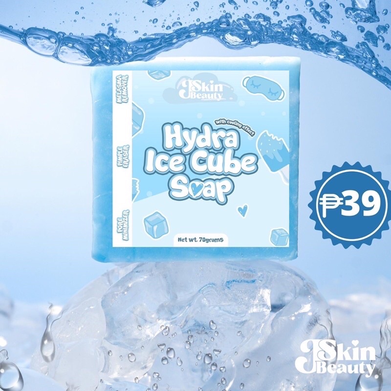 JSKIN Beauty Hydra Ice Cube Soap 70g | Shopee Philippines