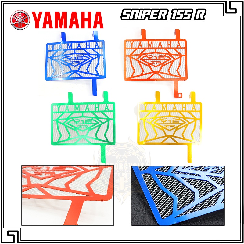 Yamaha Motorcycle Radiator Cover Aluminum Alloy For Sniper150 Sniper155 ...
