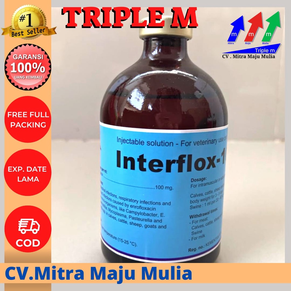 Interflox 100 Antibiotics Medicines And Effective Digestion | Shopee ...