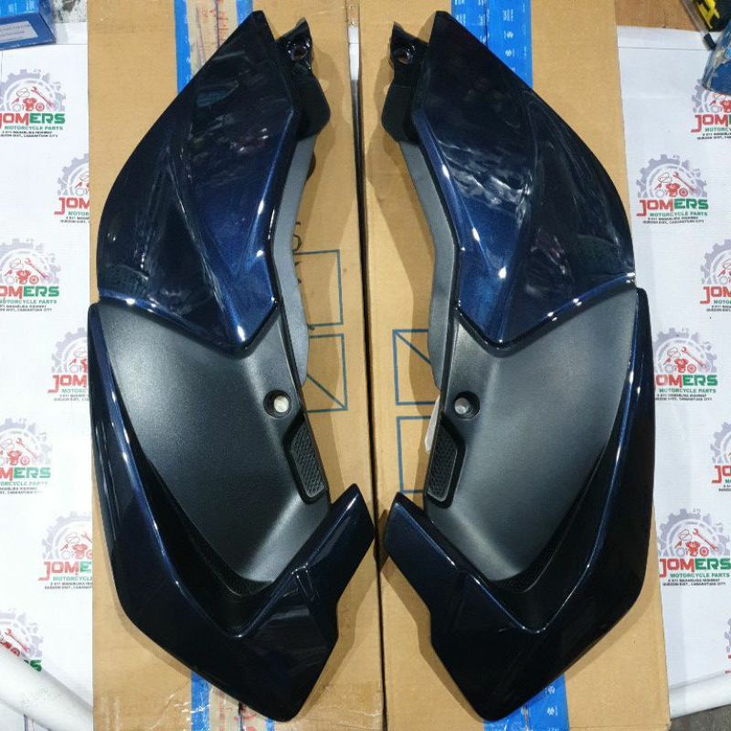 DOMINAR 400-UG FUEL TANK SIDE COVER LEFT/RIGHT M BLUE/M BLACK 56JF201V ...