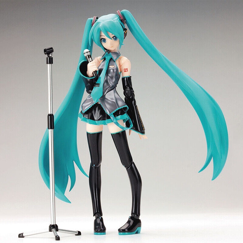 Movable Anime Hatsune Miku Action Figure Figma 014 Vocaloid Miku ...