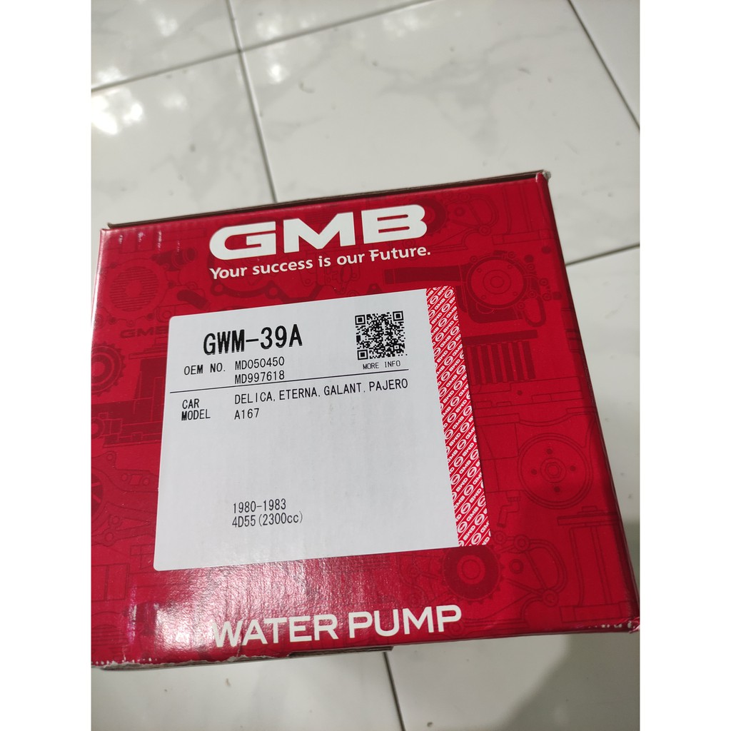 GWM 39A water pump / L300 DIESEL / KUDA DIESEL / ETERNA GMB car water ...