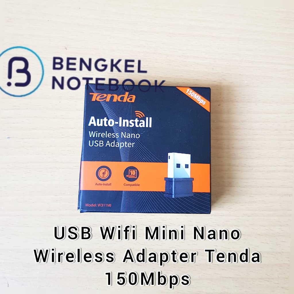 USB WiFi Mini Nano Wireless Adapter Tenda W311MI W311 150Mbps | Shopee ...