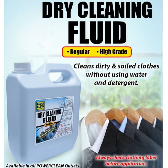 Dry Cleaning Fluid Regular (Powerclean) | Shopee Philippines