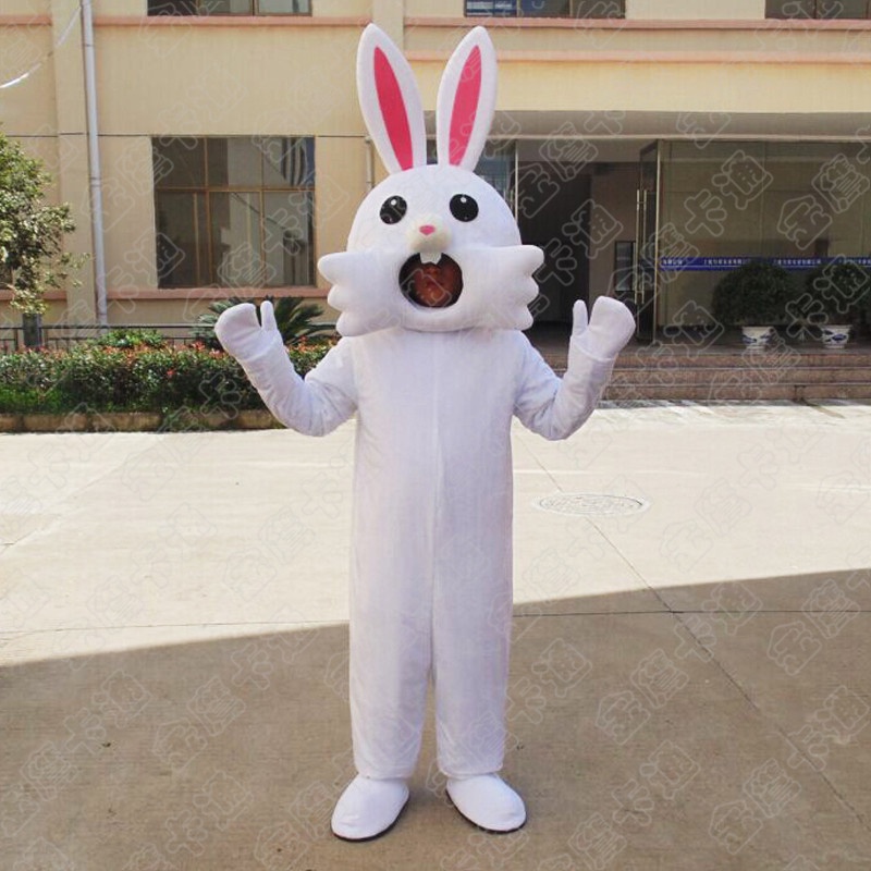 Rabbit Mascot Easter Bunny Mascot Costume Suits Rabbit Cosplay Party ...