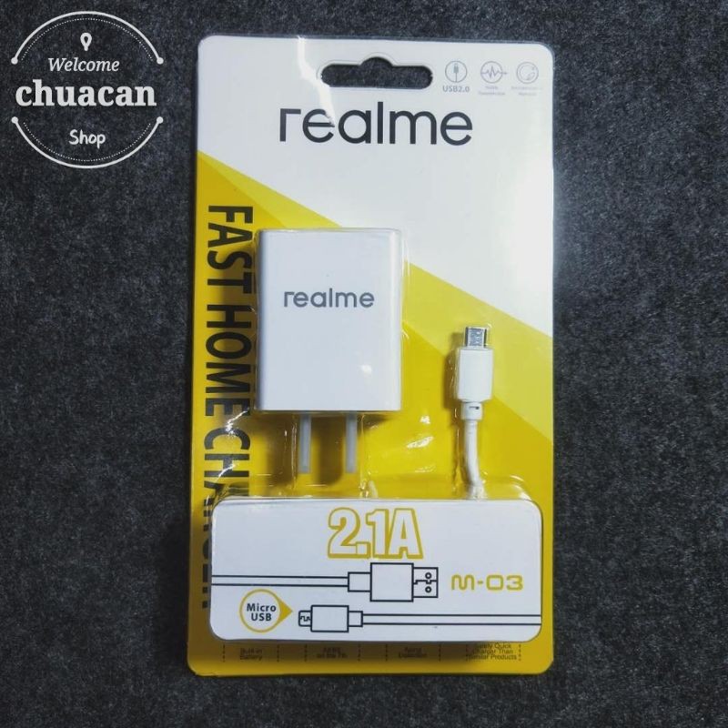 Chuacan Real Me 2.1A Fast Home Charger | Shopee Philippines