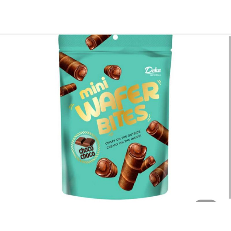 Deka Mini Wafer Bites Choco 80 g | Shopee Philippines