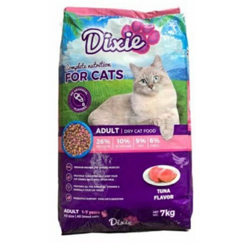 Dixie Cat food 7kg Original packaging | Shopee Philippines