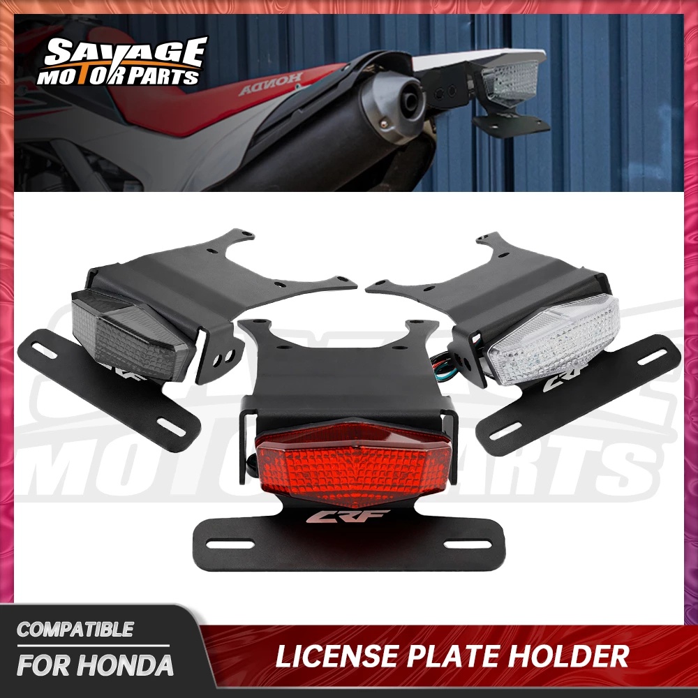 CRF250L LED License Plate Holder For HONDA CRF 250L Rally 2013-2020 ...