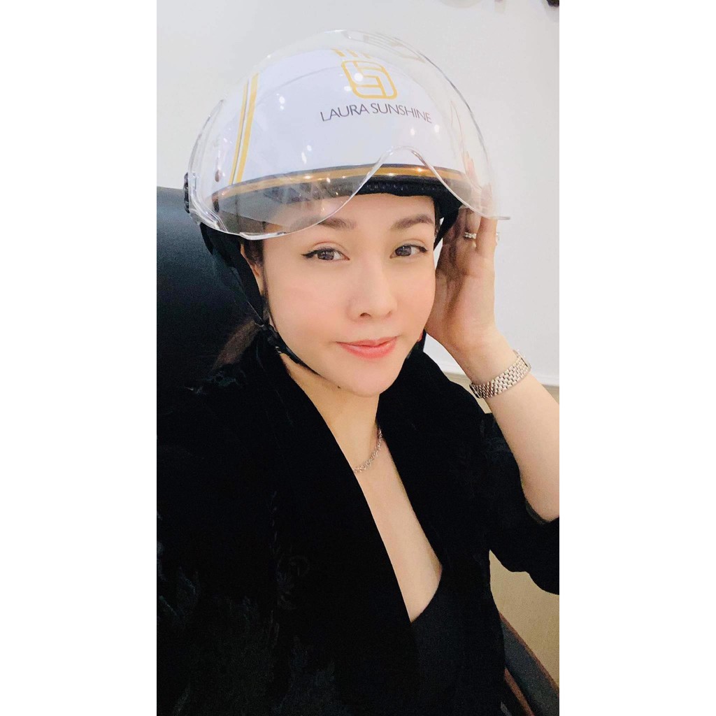 Japanese helmet Kim Anh Laura Sunshine With Glasses | Shopee Philippines