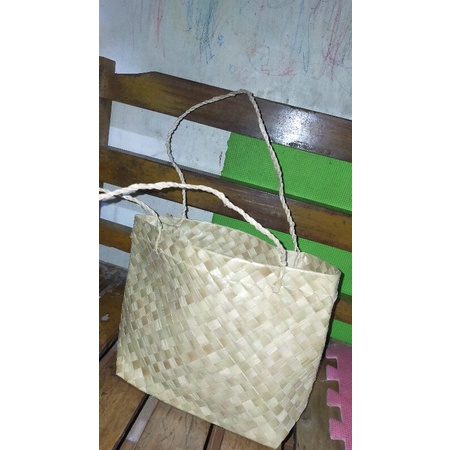 BURI BAG BAYONG NATURAL COLOR FROM VISAYAZ (9x8x4 size) | Shopee ...