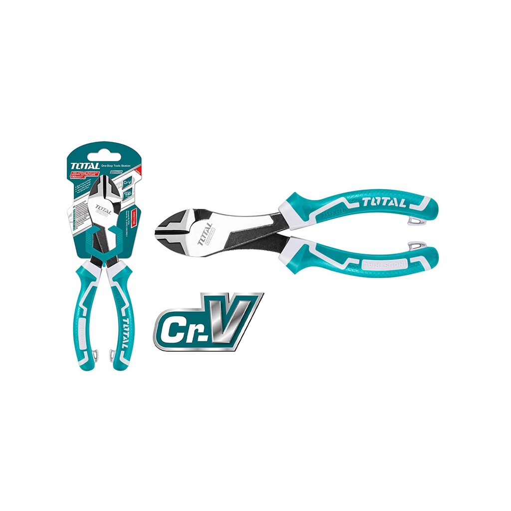 TOTAL Premium Industrial Heavy Duty High Leverage Diagonal Cutting ...