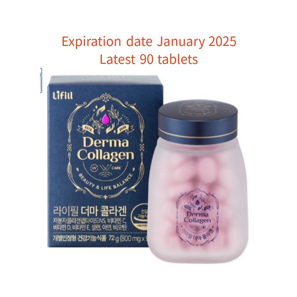 [Lifill] Derma Collagen 90 TabletsSupplement Beautiful Skin Korean ...