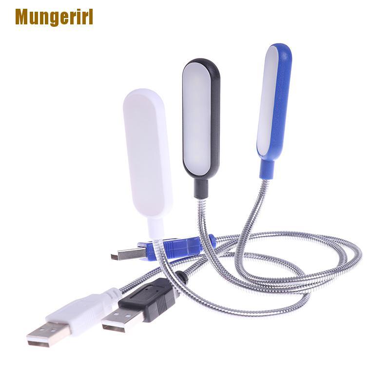 Mungerir Mini USB LED Light Flexible Bright Notebook Portable Lamp PC Computer Laptop IIK ...