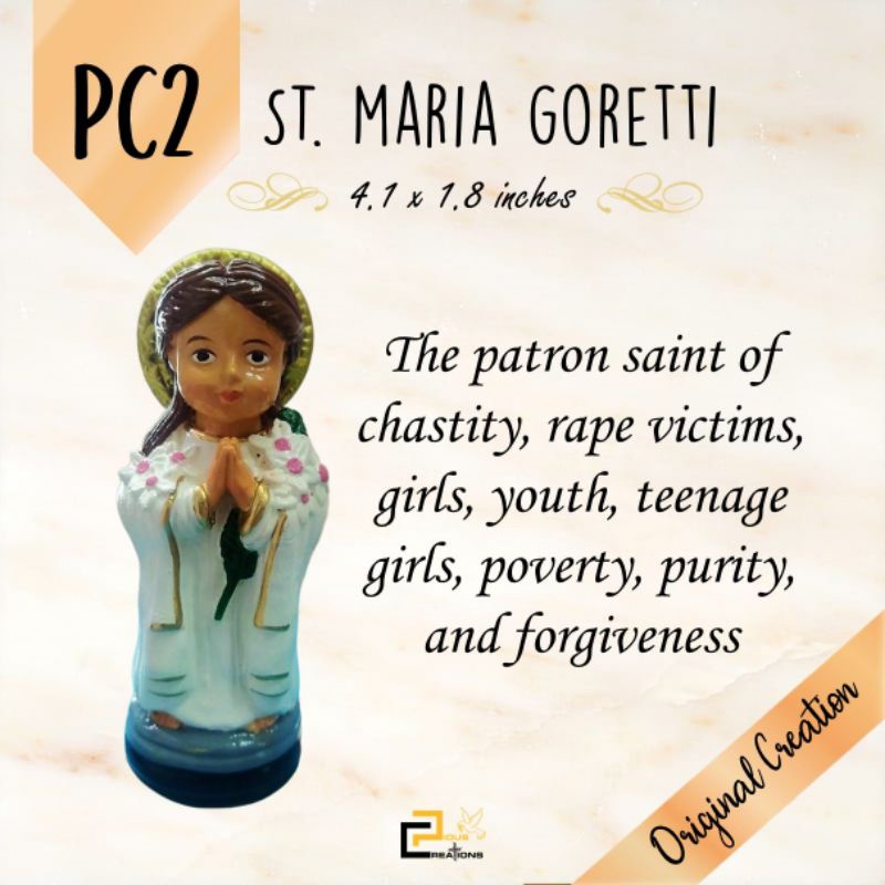 Chibi Saint - St. Maria Goretti | Shopee Philippines