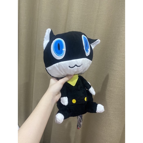 Persona 5 MORGANA Black Cat Atlus Large 20th Festival Plush Teddy Bear ...