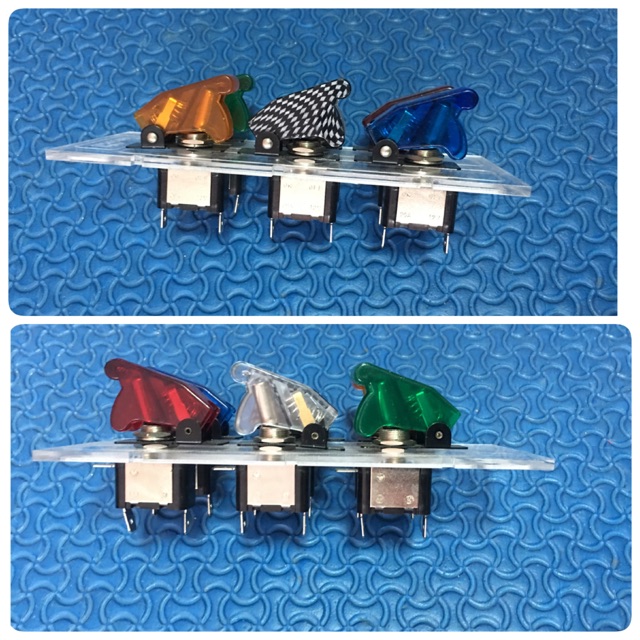 Plane Switch With Colored Lights Used With Car Audio Lights. | Shopee ...