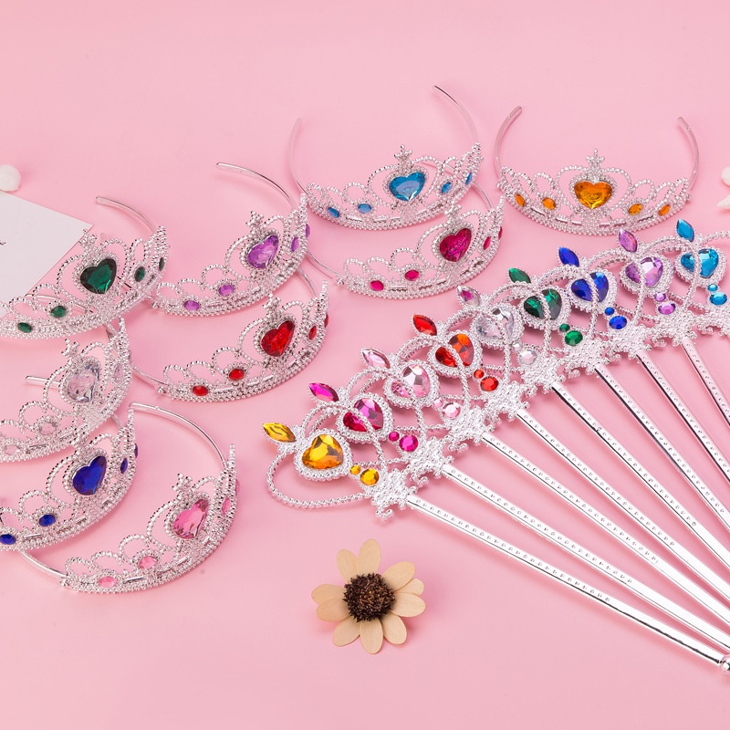 1-10T Cosplay Princess crown Alsa Snow White dress up Accesories ...