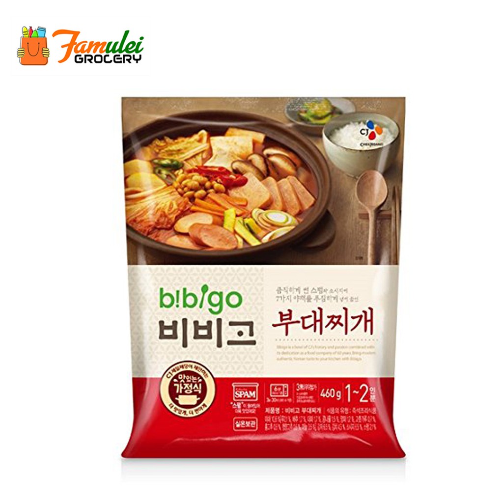 CJ BIBIGO a Budae Spam Sausage Stew 460g | Shopee Philippines