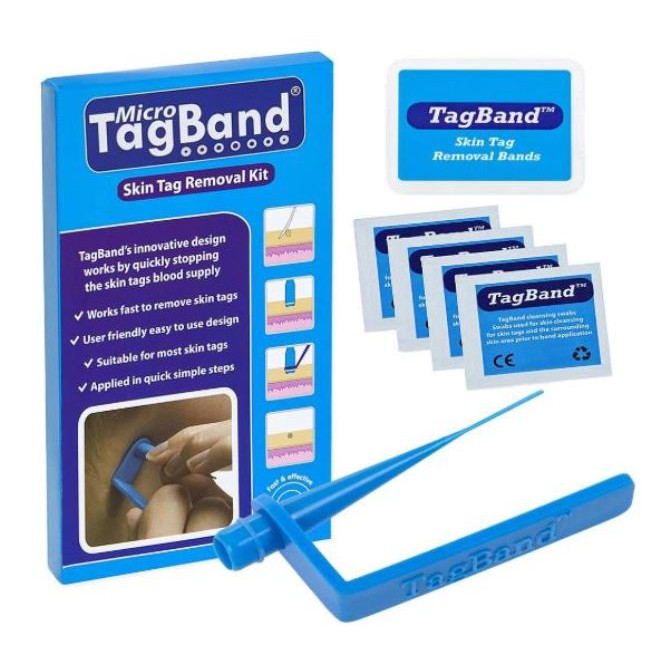 Micro TagBand Skin Tag Removal Remover Kit for Small to Medium Skin ...