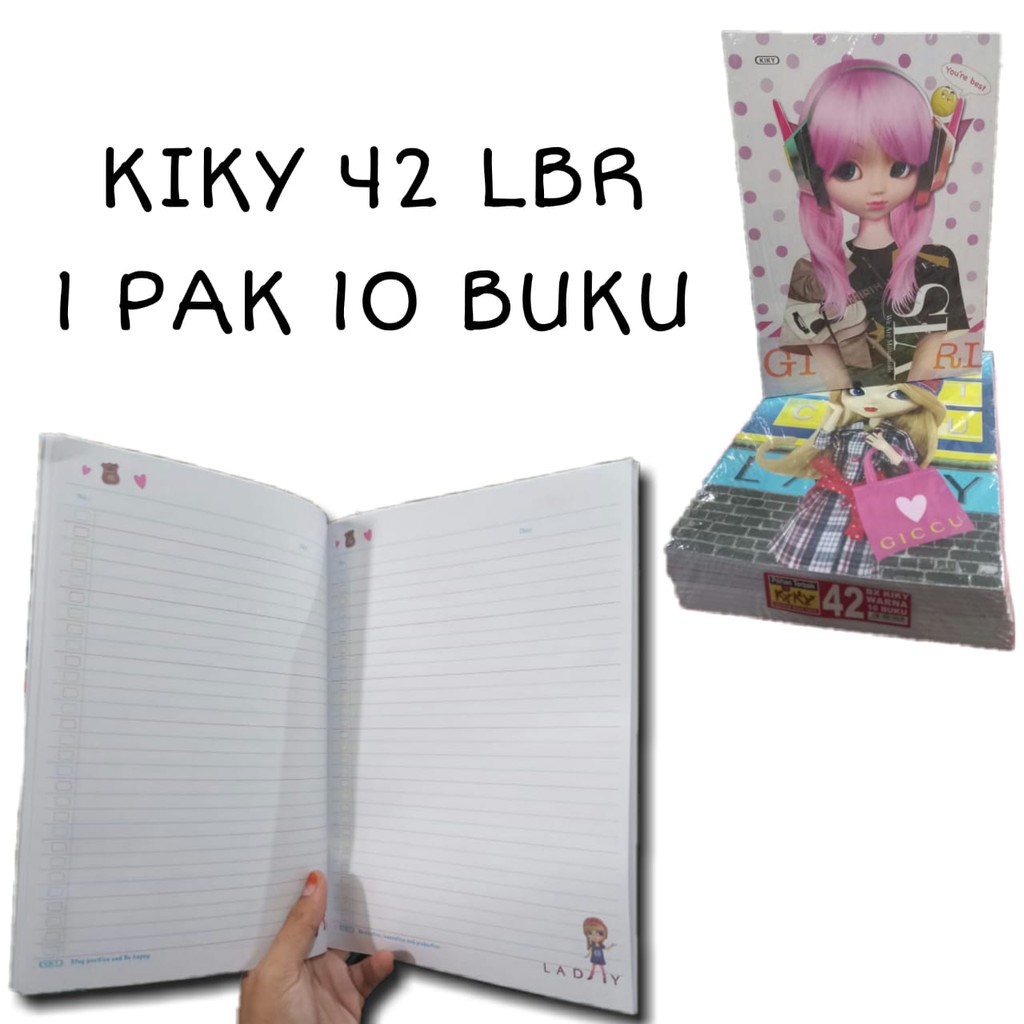 42-sheet Color Boxy Notebook | Shopee Philippines