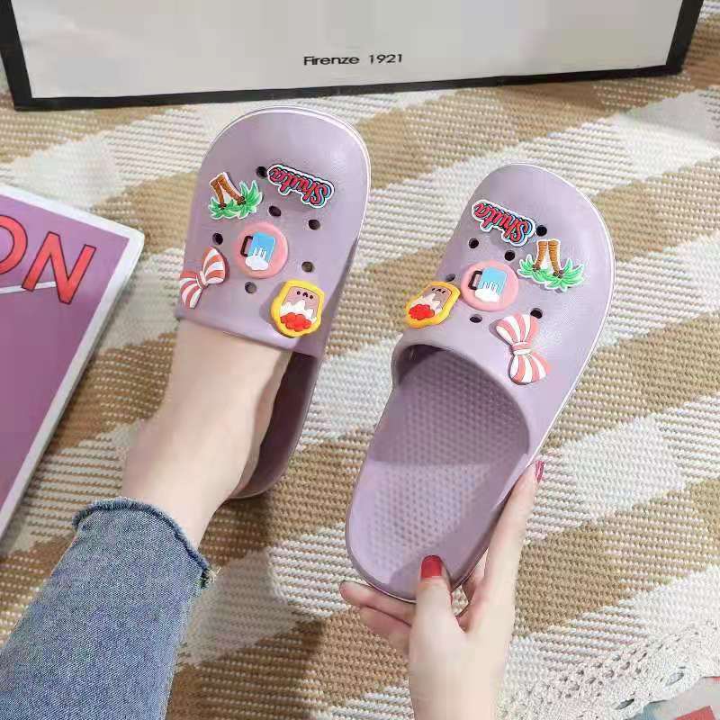 【sky】Inspired Crocs Clog Platform With jibbitz high quality | Shopee ...