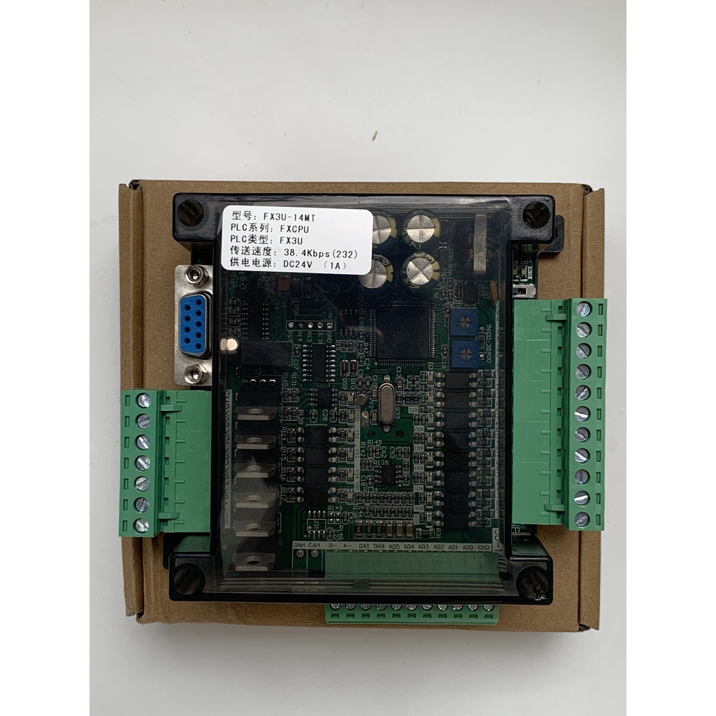 Board PLC Mitsubishi FX3U-14MT-6AD-2DA | Shopee Philippines