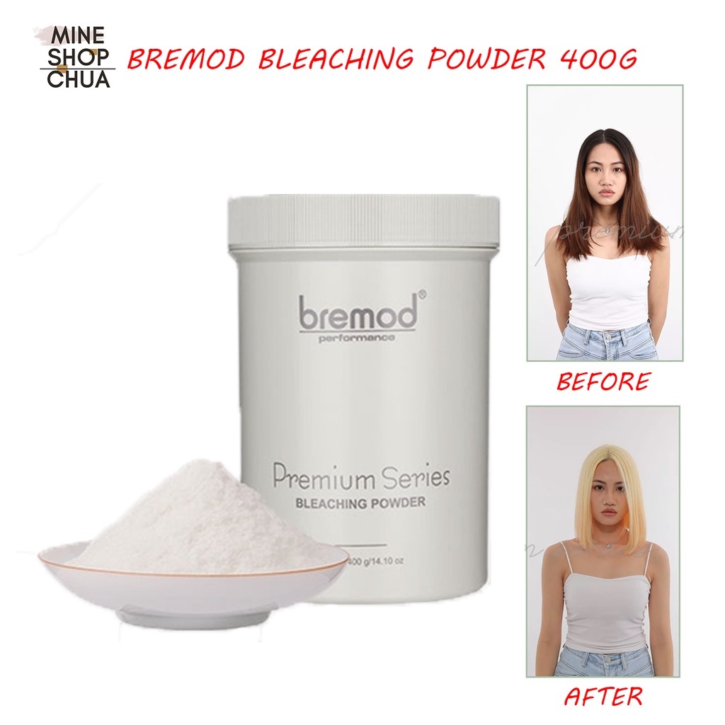 Bremod Premium Series Hair Color Bleaching Powder Low Fading Color 400 ...