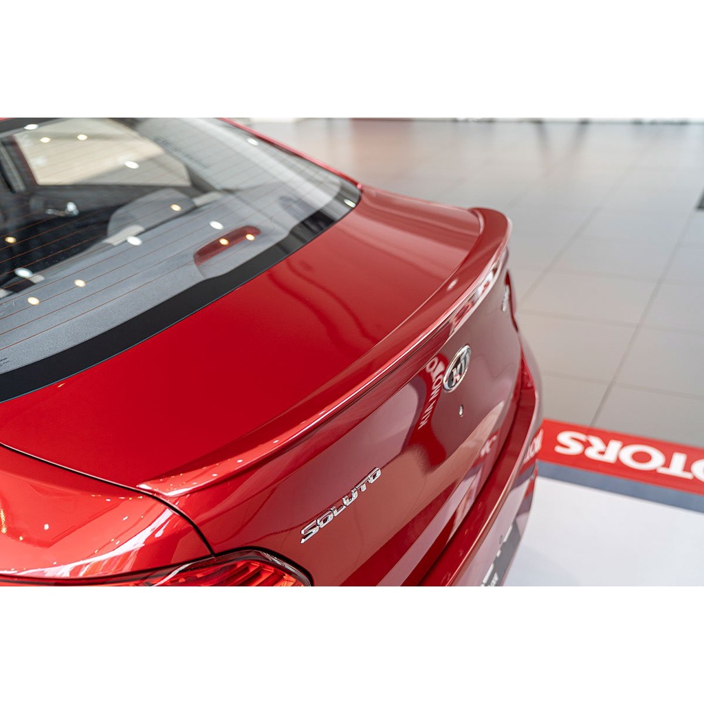 Trunk spoiler, spoiler for Kia Soluto 2018 2019 2020 2021 2022 2023 ...