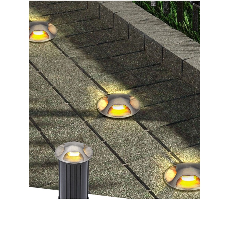 LED Underground Lamp 1/2/3/4 Side Lighting Embeded Deck Wall Stair ...