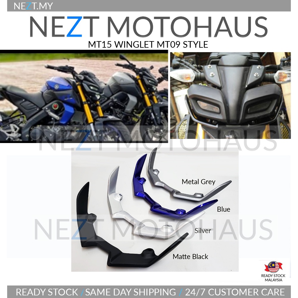 Yamaha MT15 Front Wing Winglet MT09 Style | Shopee Philippines