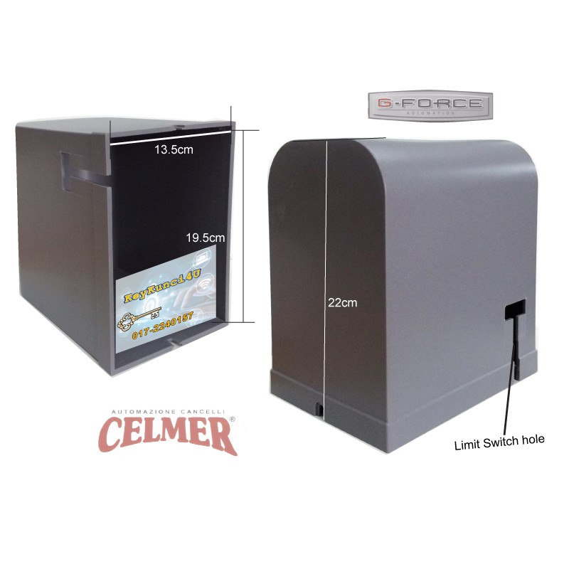 Autogate Top Cover Housing for AC Sliding Motor (G-Force Motor ...