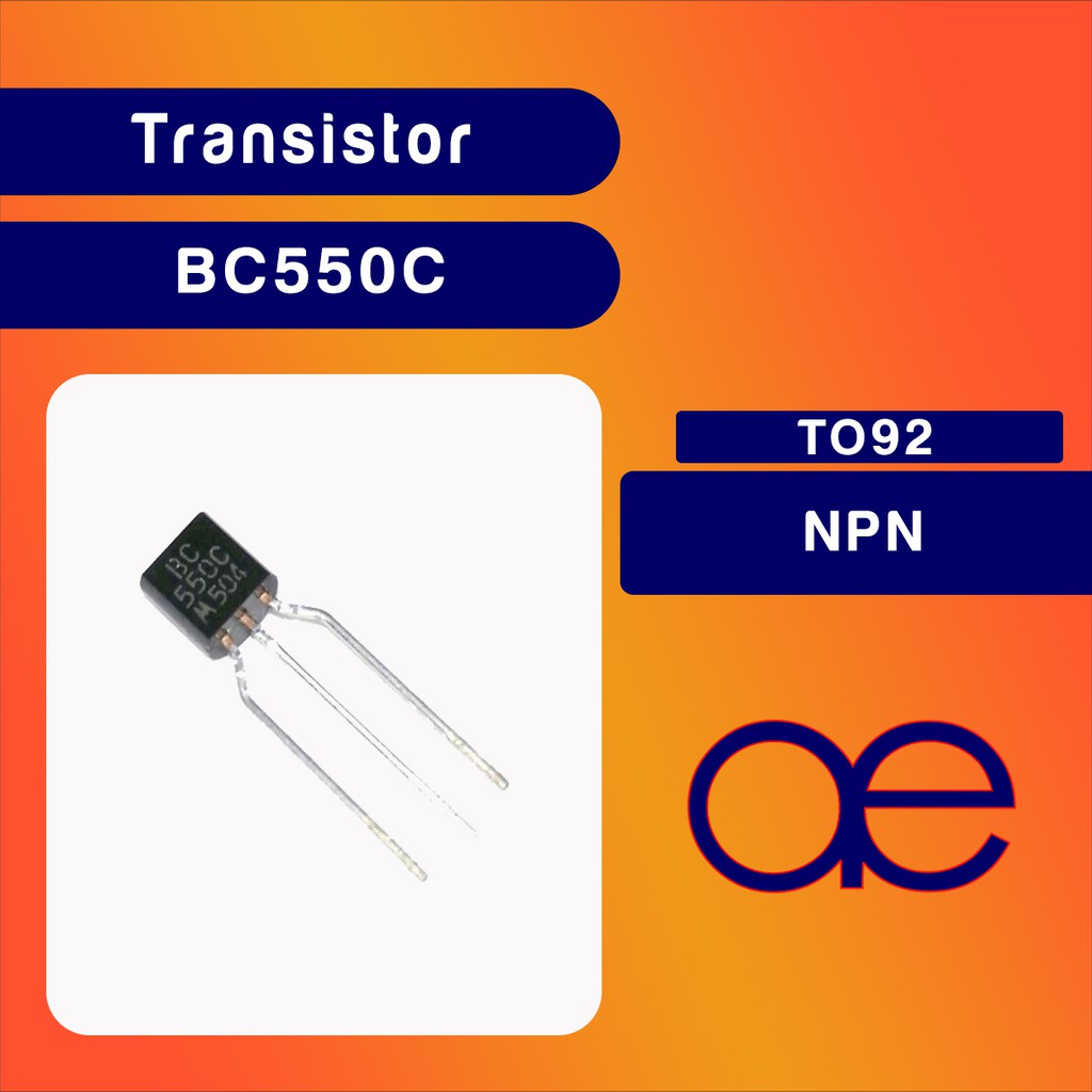 20PCS BC550C BC550 BC547 BC560 NPN / PNP Transistor TO92 | Shopee ...