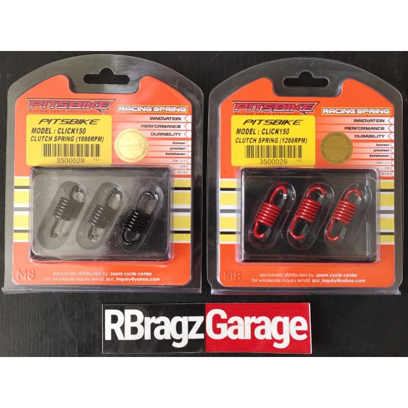 Pitsbike Clutch Spring (1000rpm, 1200rpm) - Honda Click 150 / 125 ...