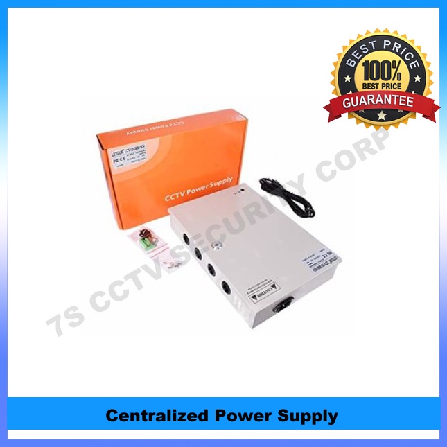 Centralized Power Supply 12v 5a, 12v 10a and 12v 20a with Case for CCTV ...
