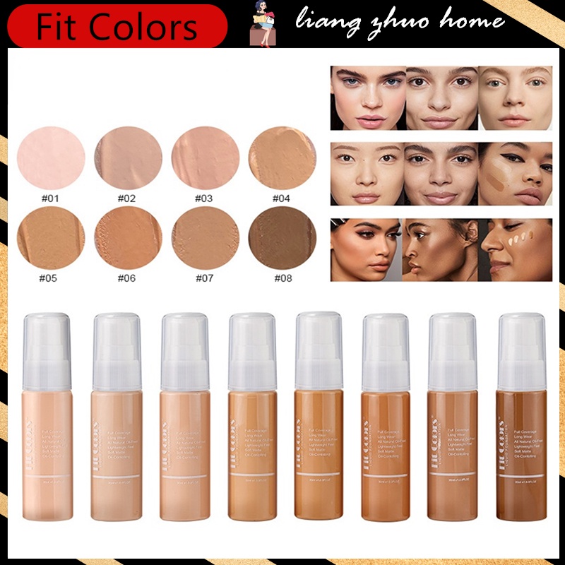 Professional Base Matte Liquid Foundation Makeup Waterproof Face ...