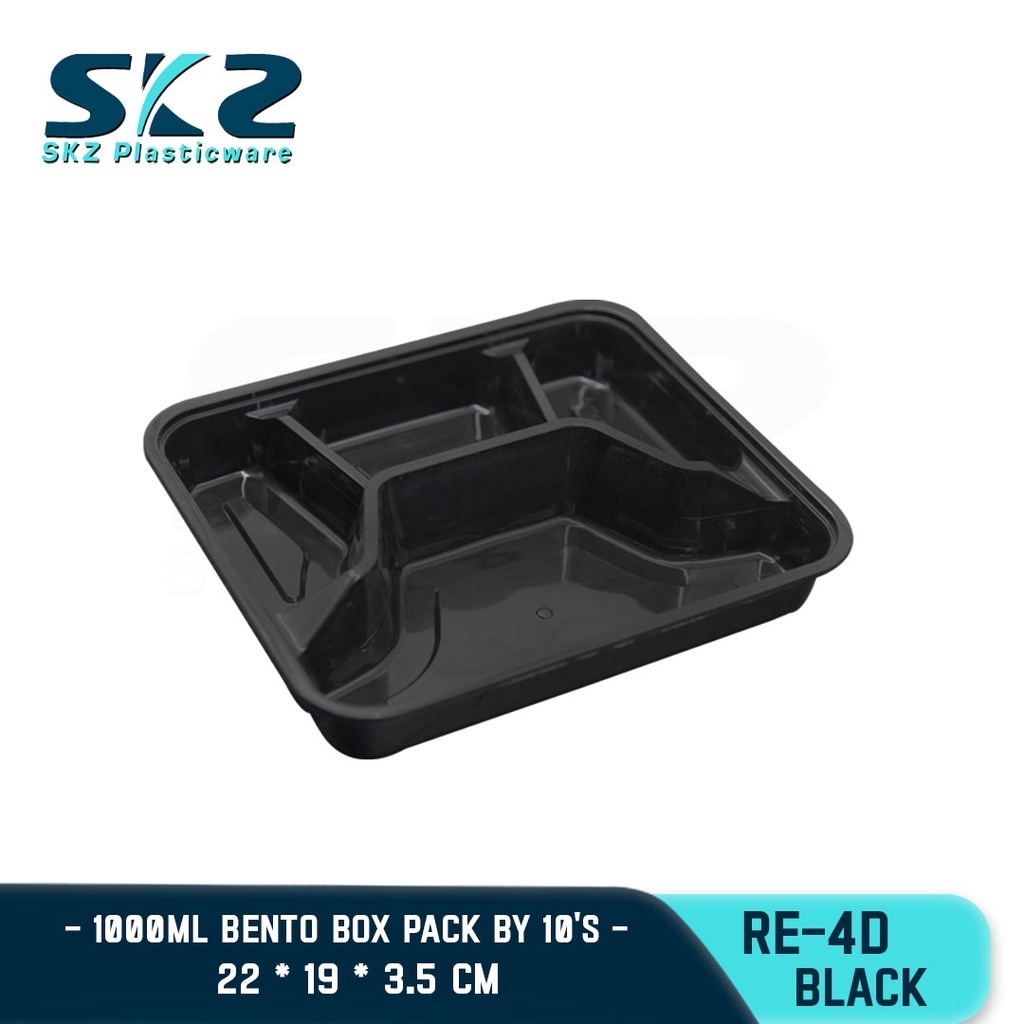 SKZ 4 DIVISION BLACK RECTANGULAR SERIES RE-4D ENVIRONMENTAL FRIENDLY ...