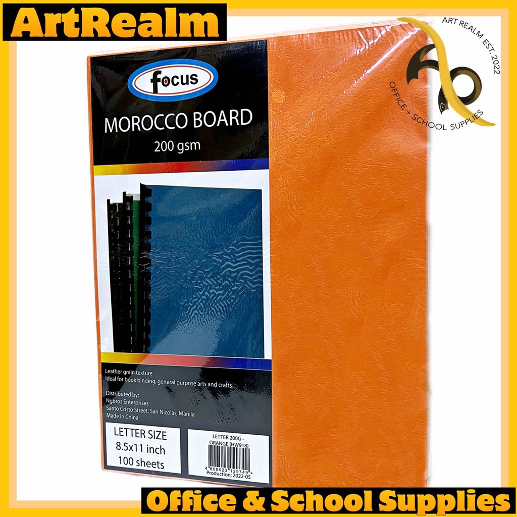 Focus Morocco Board 200gsm [Short | A4 | Long Size] | Shopee Philippines