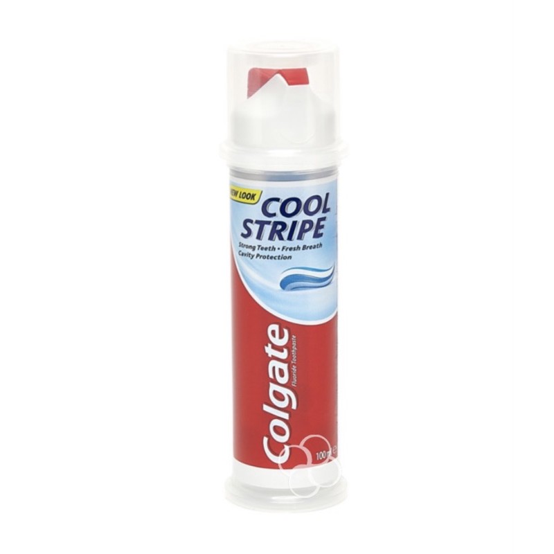 Colgate Cool Stripe Triple Pump Toothpaste 100mL | Shopee Philippines