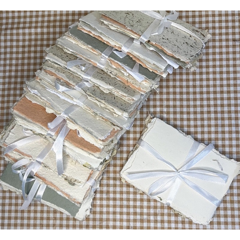 1 set contains 12 pcs handmade paper / recycled paper / recycled paper ...